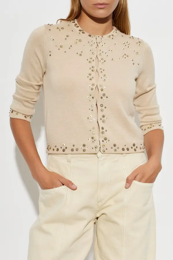 Isabel Marant Étoile Amaria Silk Cardigan