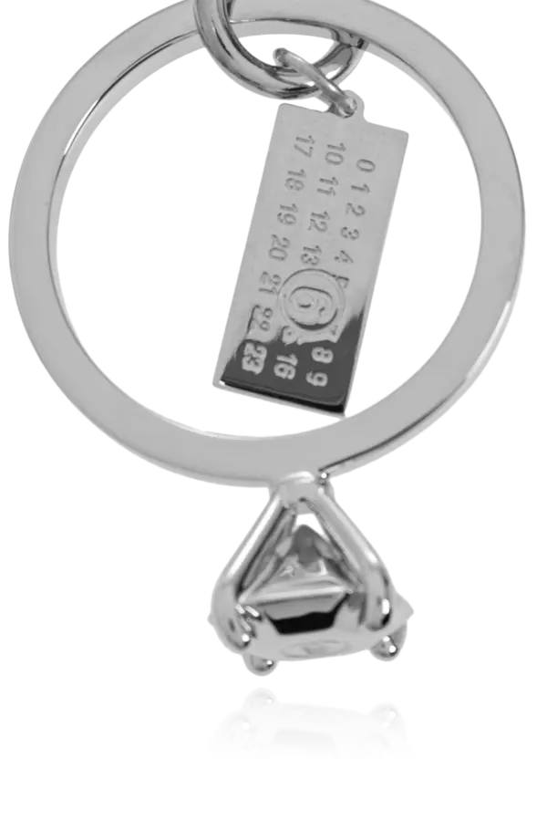 MAISON MARGIELA Brass Keychain