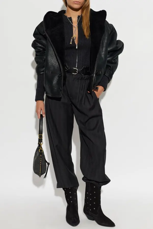 Isabel Marant Étoile Amiel' Sheepskin Coat
