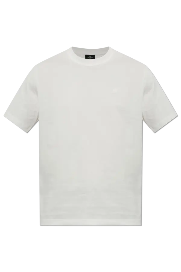 Etro T-shirt With Embroidered Logo
