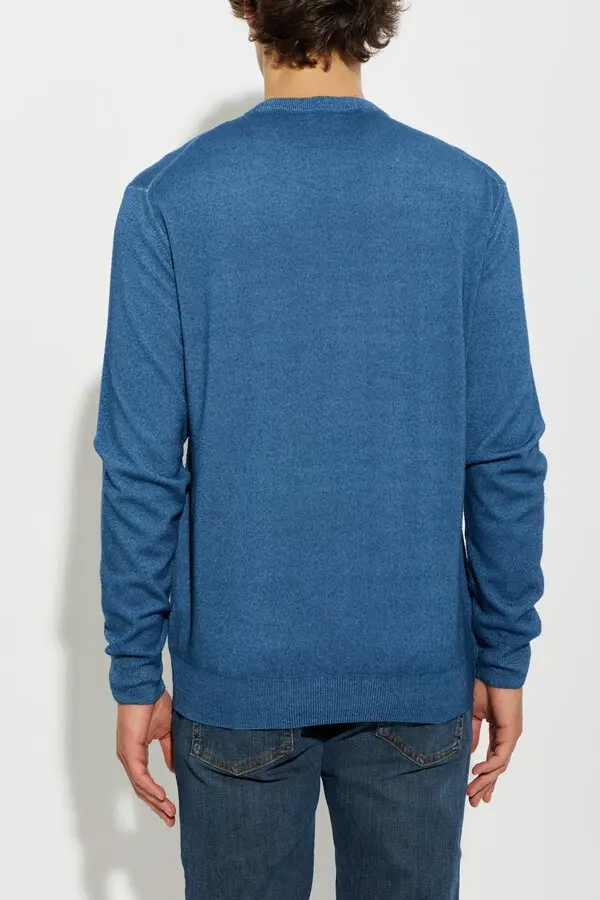 Etro Wool Sweater With Embroidered Logo