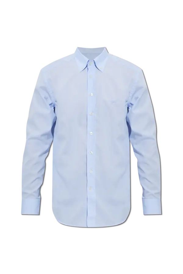 Etro Tailored Shirt With Embroidered Logo