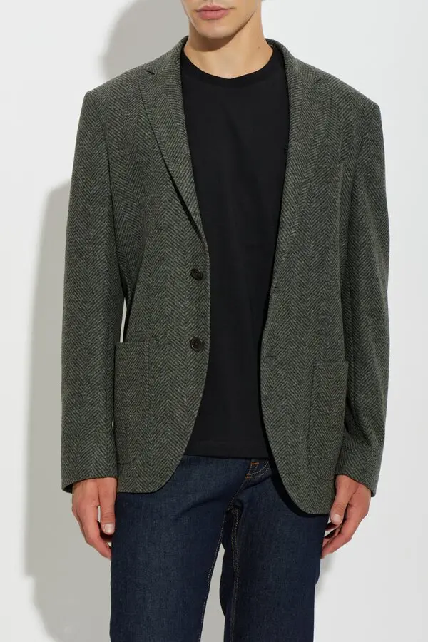 Etro Herringbone Pattern Blazer