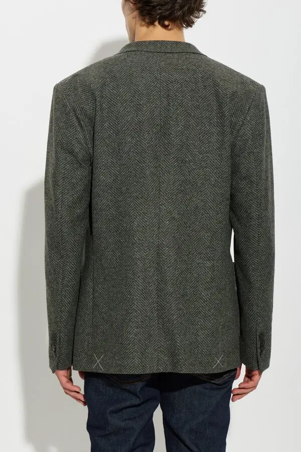 Etro Herringbone Pattern Blazer