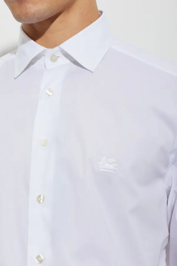 Etro Shirt With Embroidered Logo