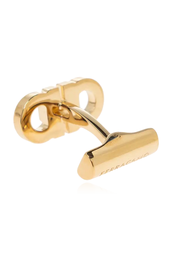 FERRAGAMO Cufflink In The Shape Of A Logo