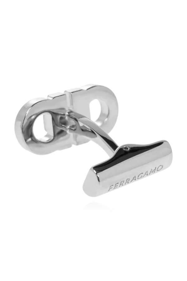 FERRAGAMO Cufflink In The Shape Of A Logo