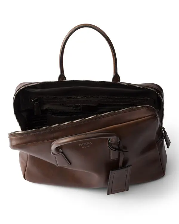 Prada Leather Work Bag