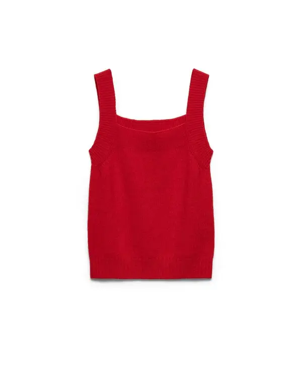Prada Shetland Wool Tank Top - Red