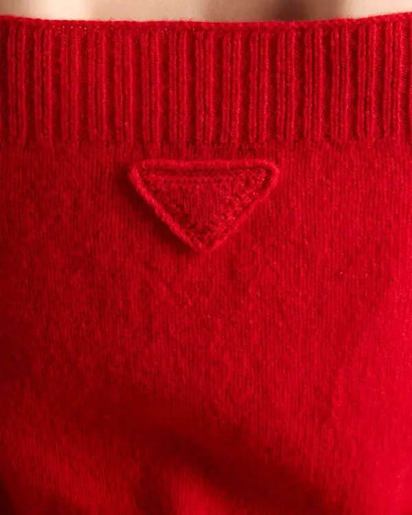 Prada Shetland Wool Tank Top