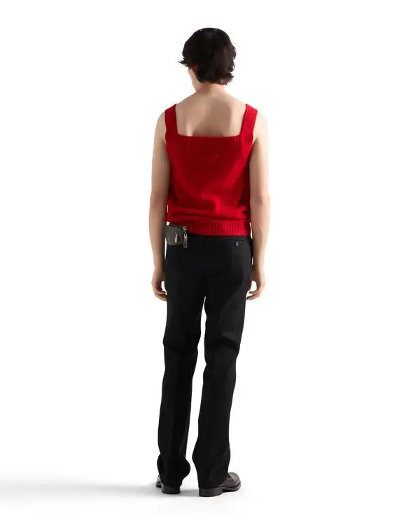 Prada Shetland Wool Tank Top