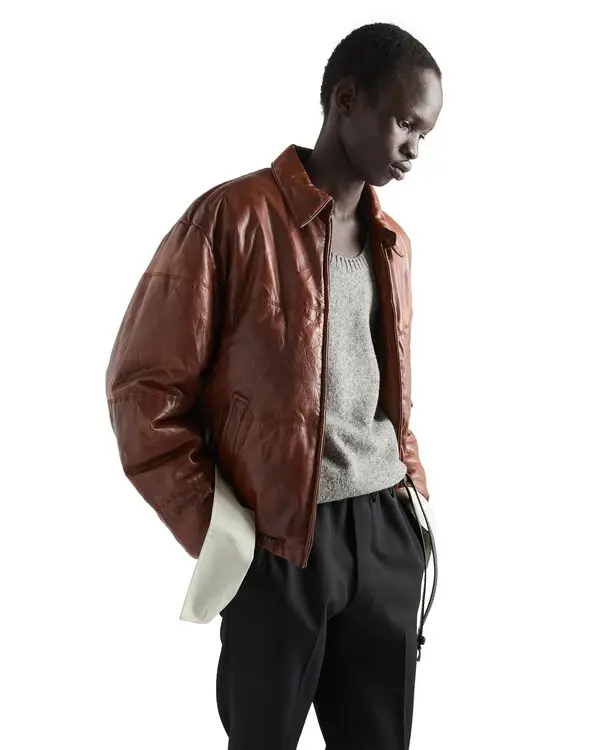 Prada Nappa Leather Jacket