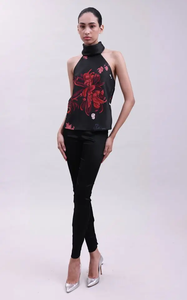 FRANCESCA MIRANDA Soleil Silk Stretch Pants