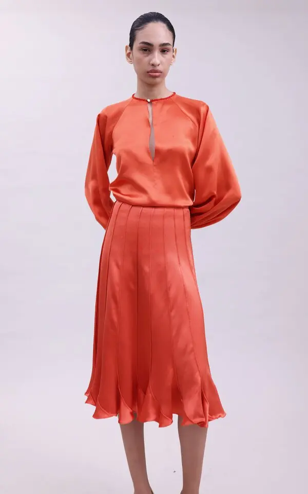 FRANCESCA MIRANDA Verona Silk Blouse