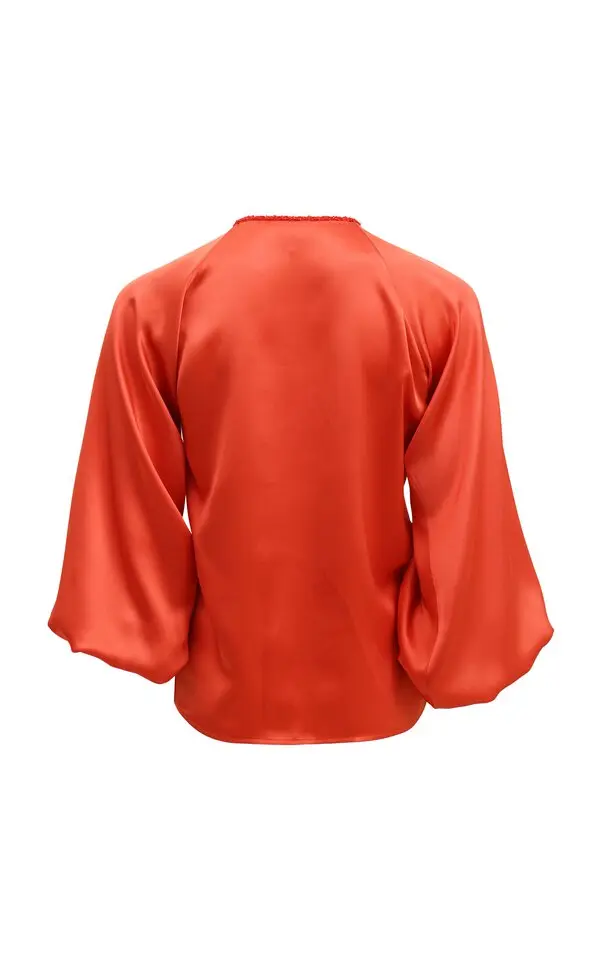FRANCESCA MIRANDA Verona Silk Blouse