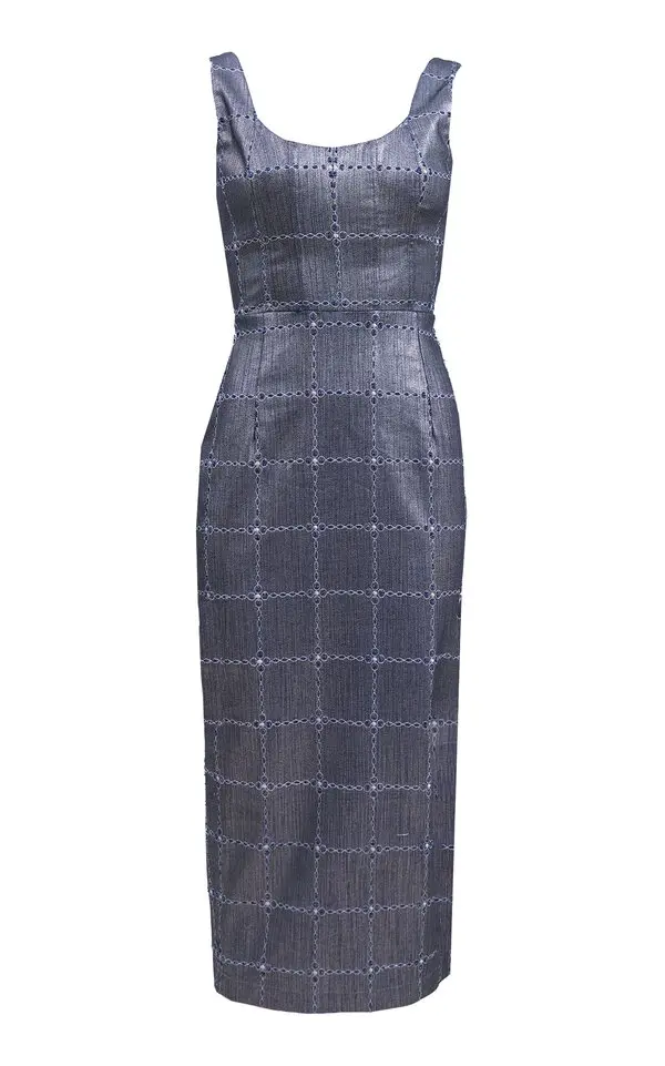 FRANCESCA MIRANDA Sylvie Cotton Midi Dress