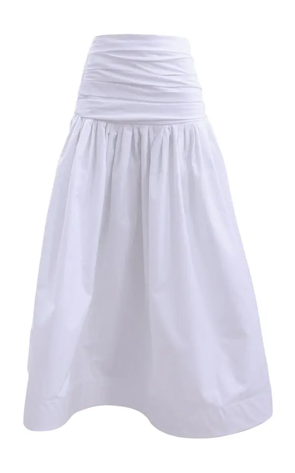 FRANCESCA MIRANDA Echo Cotton Maxi Skirt