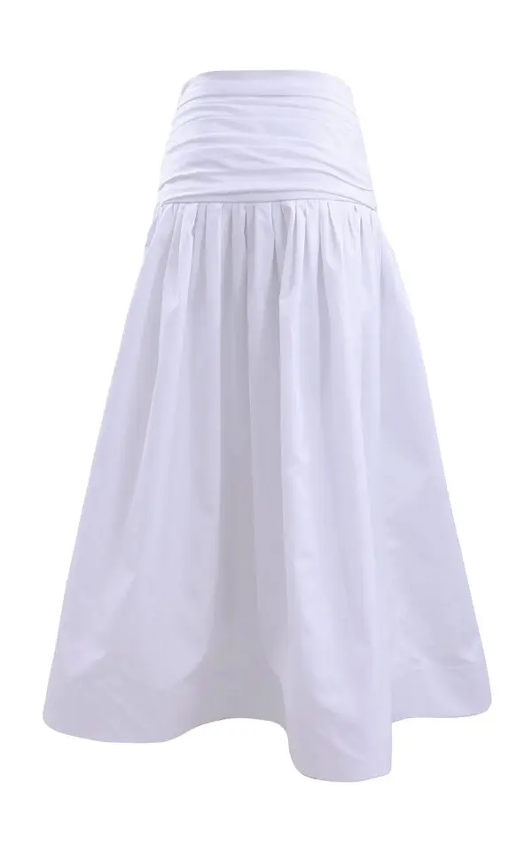 FRANCESCA MIRANDA Echo Cotton Maxi Skirt