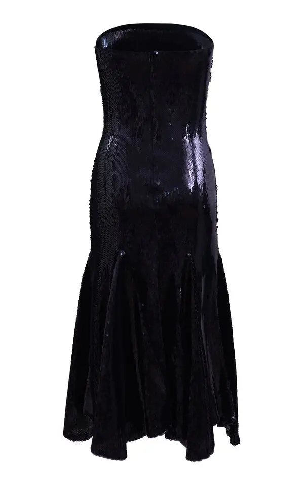 FRANCESCA MIRANDA Simone Sequin Midi Dress