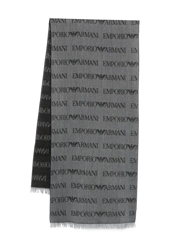 Emporio Armani Scarf Classic Wool "wool Classic Scarf