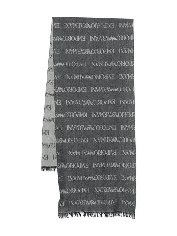 Emporio Armani Scarf Classic Wool "wool Classic Scarf