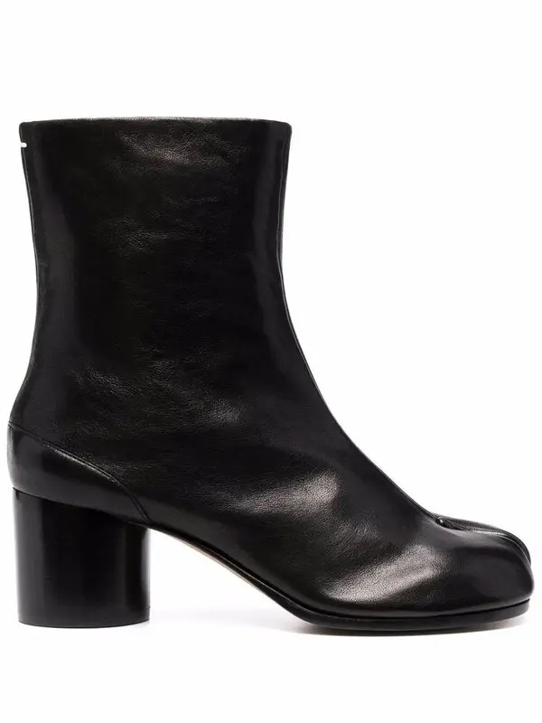 MAISON MARGIELA Boots Leather "tabi" Ankle Boots H60 - Black