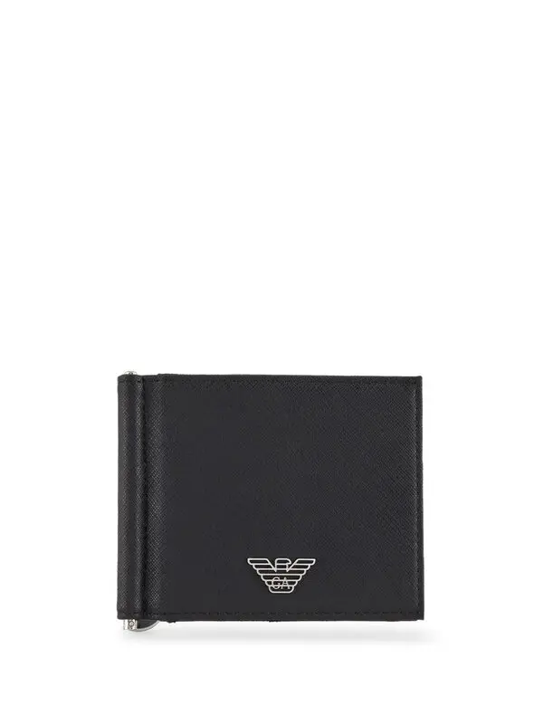 Emporio Armani Wallet Leather "classic - Black