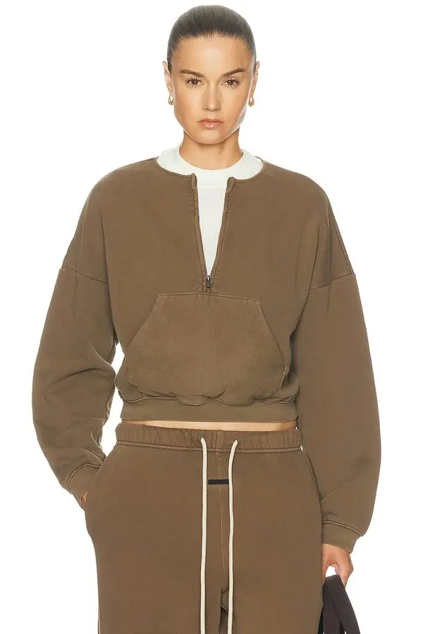 Fear Of God Half Zip Sweatshirt