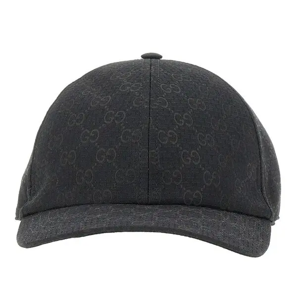 Gucci Gg Ripstop Baseball Cap - Black
