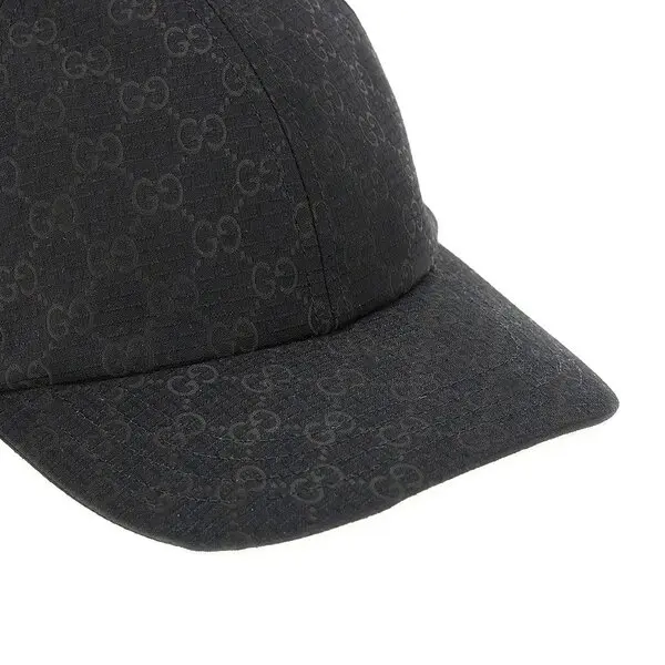 Gucci Gg Jacquard Ripstop Baseball Cap