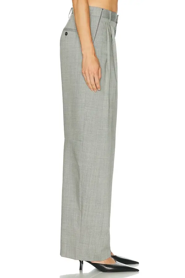 Alexander Wang Mid-rise Tailored Pant With Side Zippers