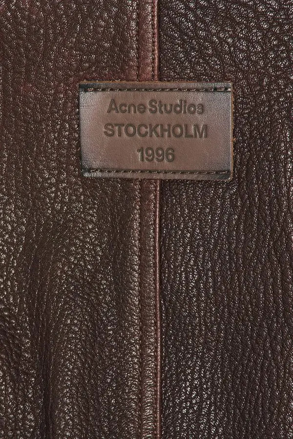 Acne Studios Laris Leather Jacket