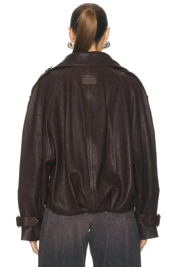 Acne Studios Laris Leather Jacket