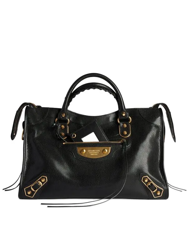 Balenciaga Le City Uptown Media Bag - Black
