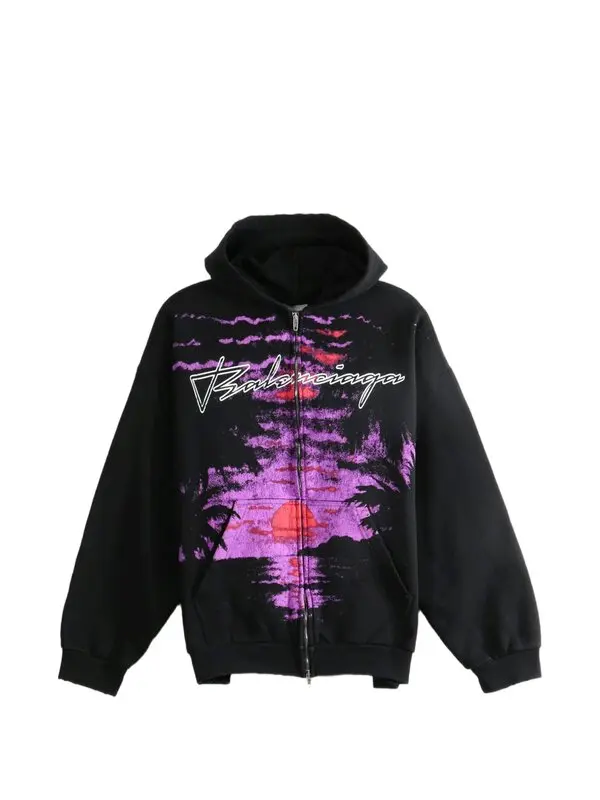 Balenciaga Zip-up Hoodie Dream