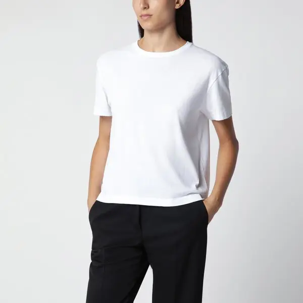 TOTEME Organic Cotton Jersey T-shirt - White