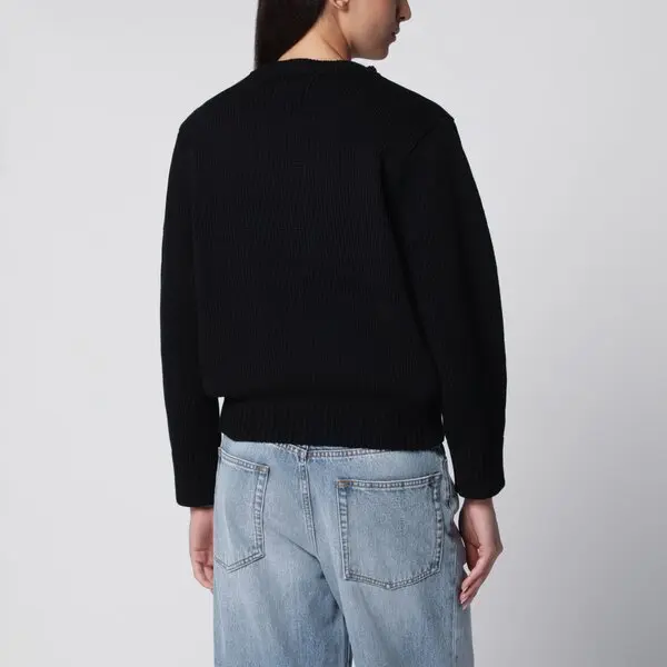 TOTEME Oversized Crewneck Sweater In Cotton