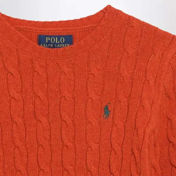 Polo Ralph Lauren Cable-knit Wool And Cashmere Crewneck Sweater