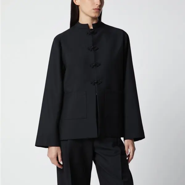 RÓHE Wool Jacket With Pankou Closure