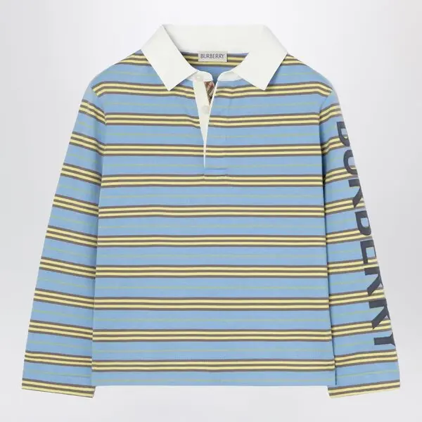 Burberry Striped Cotton Rugby Shirt