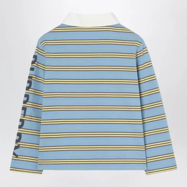 Burberry Striped Cotton Rugby Shirt