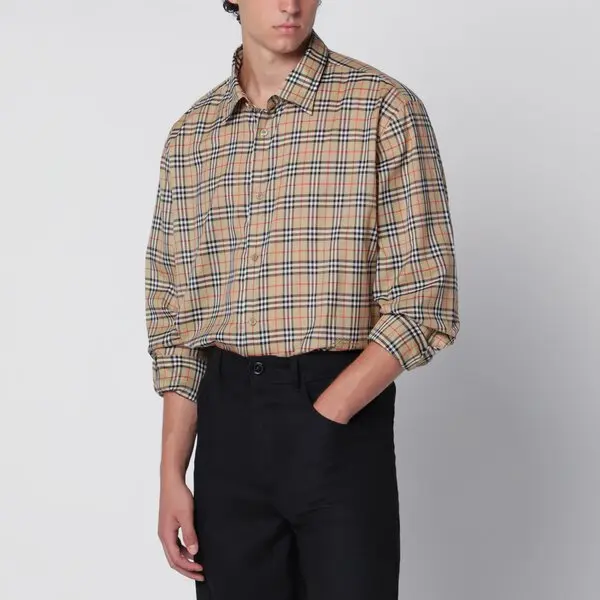 Burberry Check Cotton Shirt