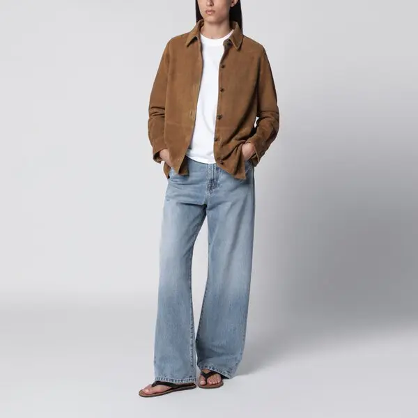 RÓHE Sage Suede Overshirt