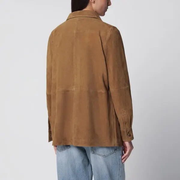 RÓHE Sage Suede Overshirt