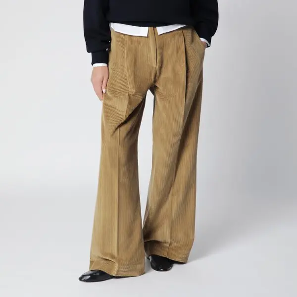 RÓHE Ted Corduroy Trousers - Beige