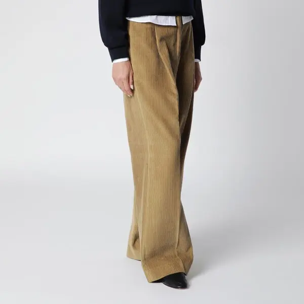 RÓHE Ted Corduroy Trousers - Beige