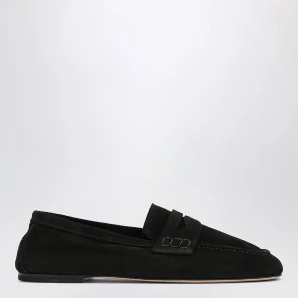 Dear Frances Espresso Suede Loafers