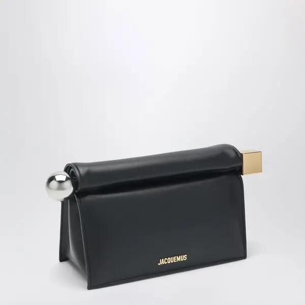 Jacquemus Rond Carré Pouch - Black