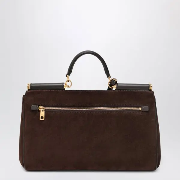 Dolce & Gabbana Suede Leather Bag My Sicily