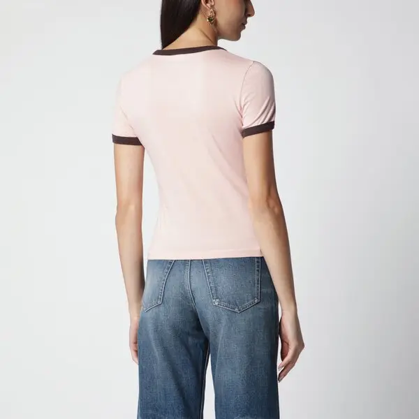 Chloé Cotton T-shirt With Logo Print